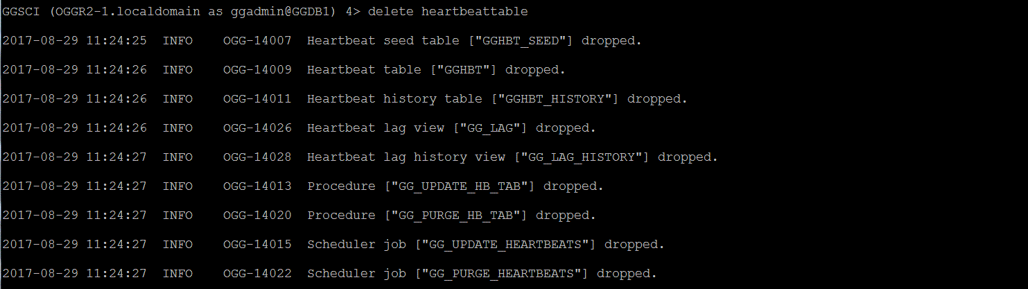Oracle GoldenGate 12.2 - Enhanced Heartbeat Table - ORACLE-SCN Oracle GoldenGate 12.2 - Enhanced Heartbeat Table - ORACLE-SCN