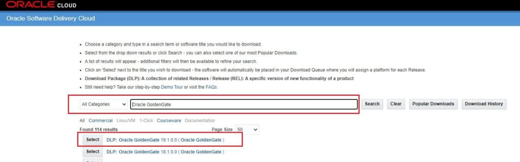 Installation of Oracle GoldenGate 19c for Oracle Database 19c on RHEL 7 - ORACLE-SCN