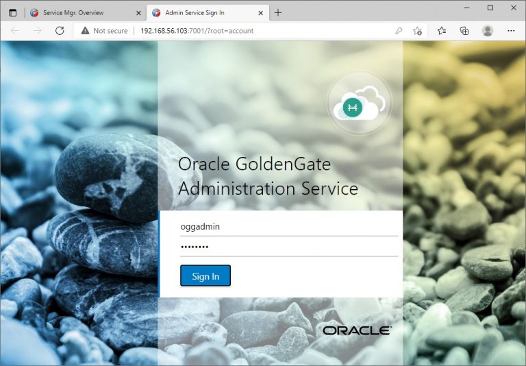 Oracle GoldenGate 21c Microservices - Installation - ORACLE-SCN