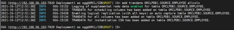 Oracle Goldengate 21c Auto Capture Of Tables Oracle Scn 9168