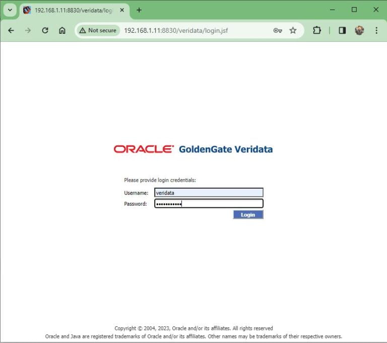 Oracle GoldenGate Veridata - Comparing data between Tables - ORACLE-SCN