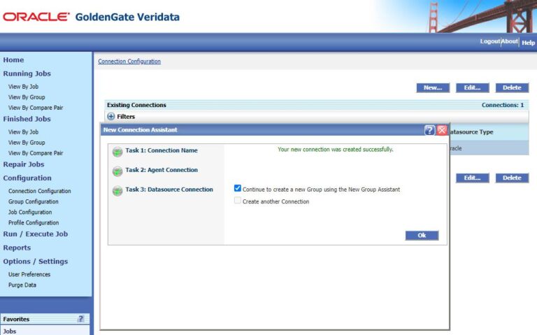 Oracle GoldenGate Veridata - Comparing data between Tables - ORACLE-SCN