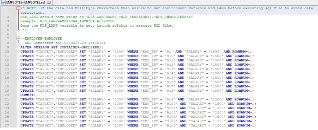 Oracle Goldengate Veridata Automatic Repair Feature Oracle Scn
