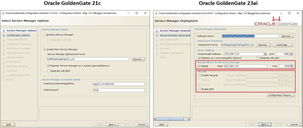 Oracle Goldengate 23ai Microservices Installation Oracle Scn