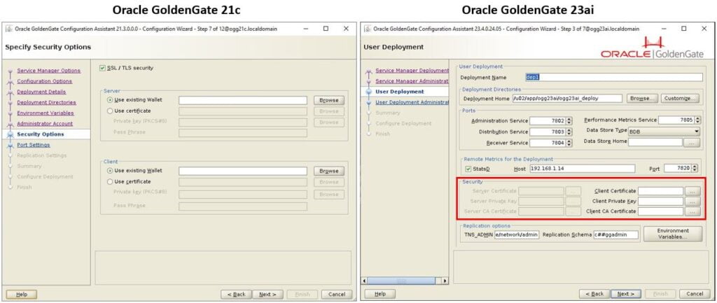 Oracle Goldengate 23ai Microservices Installation Oracle Scn