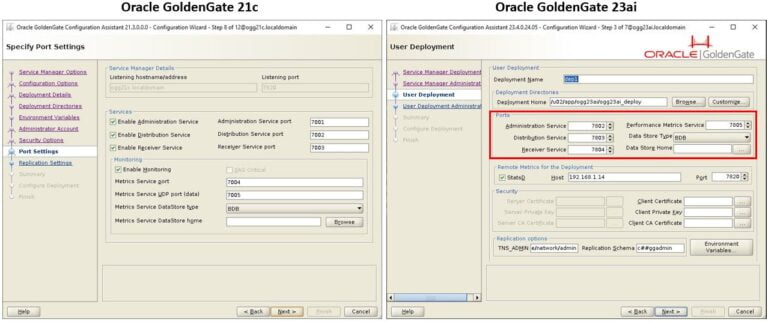 Oracle Goldengate 23ai Microservices Installation Oracle Scn