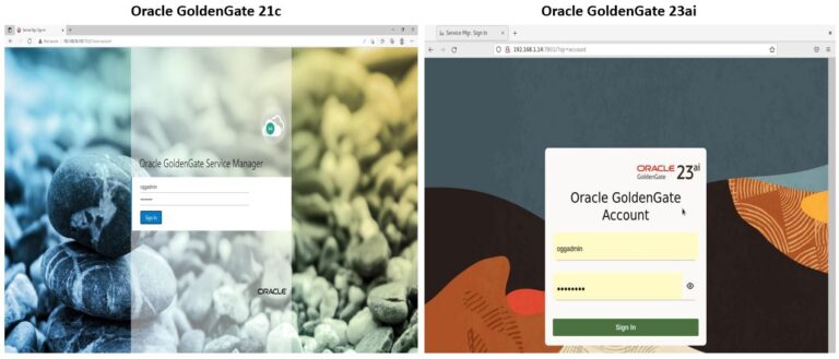 Oracle Goldengate 23ai Microservices Installation Oracle Scn