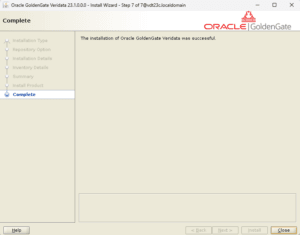 Oracle GoldenGate Veridata 23c Installation - ORACLE-SCN
