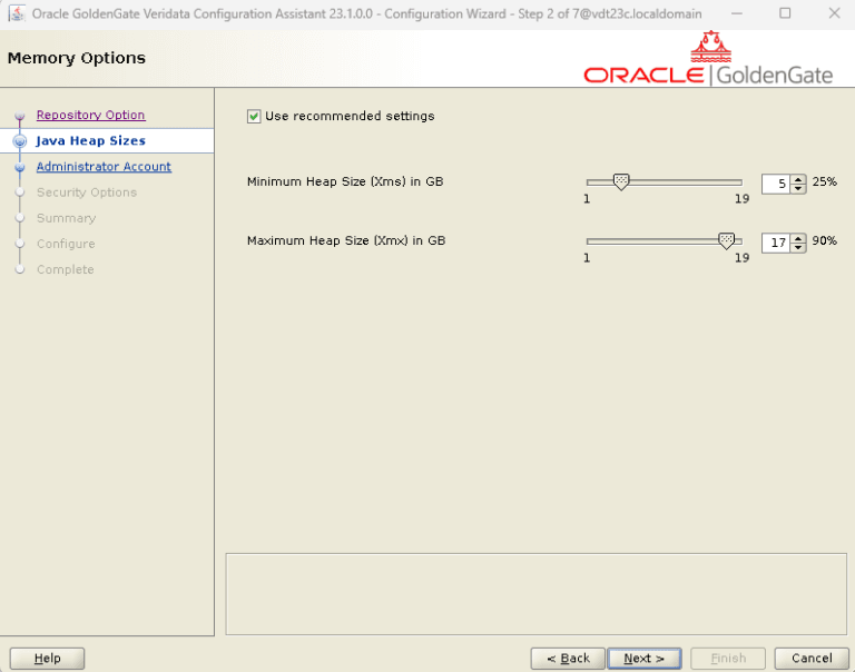 Oracle GoldenGate Veridata 23c Installation - ORACLE-SCN
