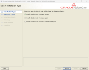 Oracle GoldenGate Veridata 23c Installation - ORACLE-SCN