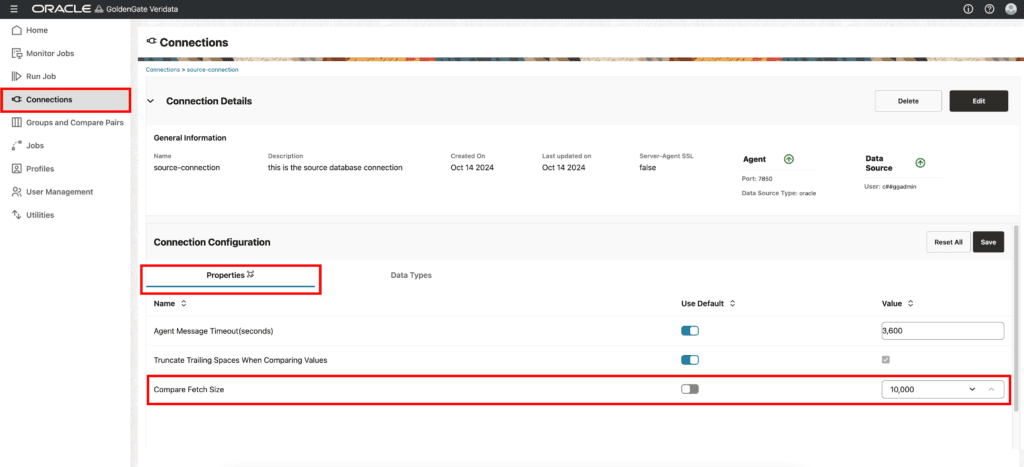 Oracle Goldengate Veridata 23c Basic Performance Tuning Oracle Scn